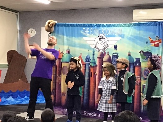 Prep Flying Bookworm Incursion